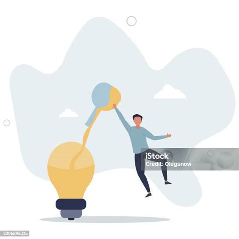 실험 연구 또는 테스트 새로운 아이디어 발견 성공 솔루션 또는 실험 새로운 비즈니스 아이디어 혁신 또는 발명 Conceptflat 캐릭터 생활 과학에 대한 스톡 벡터 아트