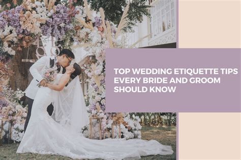 Wedding Etiquette Tips Every Bride And Groom Should Know Momentowedding