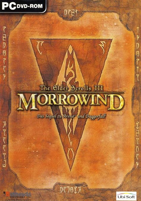 The Elder Scrolls Iii Morrowind Cover Or Packaging Material Mobygames