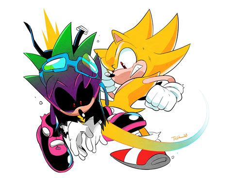 Super Scourge The Hedgehog Vs Sonic