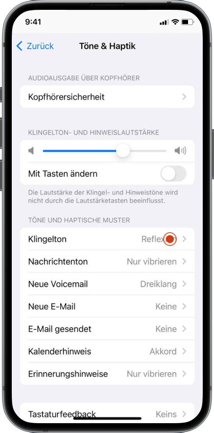 iPhone Wecker Lautstärke einstellen Drei at