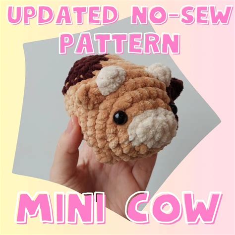 No Sewing Cow Crochet Amigurumi Free Pattern Artofit