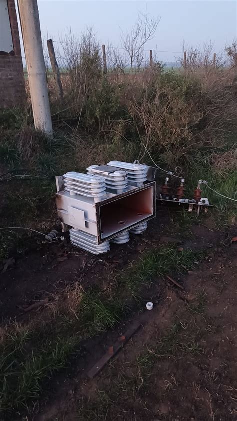 Por Tercera Vez Robaron En Un Campo Un Transformador De La