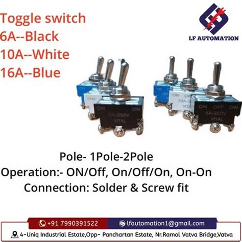 Rocker Switches And Toggle Switch Electric Toggle Switch Manufacturer