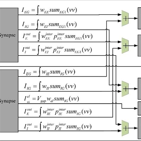 The Hardware Architecture Of The Implemented Cortical Network Synaptic Download Scientific