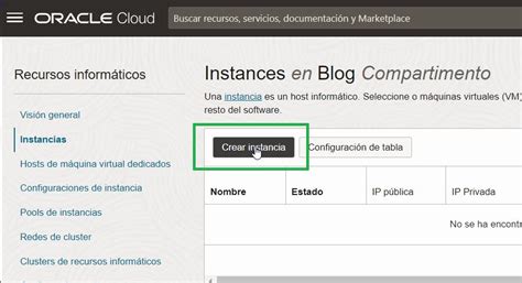 Pl Sql Argentina Creando Una Vm Con Oracle Linux 8 En Oracle Cloud