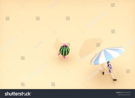 3d Rendering Two Cartoon Girls Stock Illustration 2019095138 Shutterstock