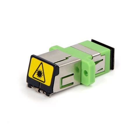 Fiber Optic Coupler Sc Apc Sc Apc Single Mode Simplex Green Abs Adapter Shenzhen Bestwe