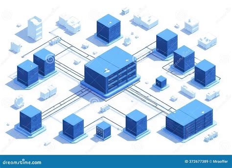 reverse proxy system architecture stock image 372677389