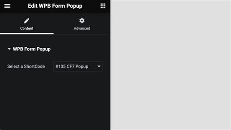 Showing A Popup Using Elementor Widget WPBean Documentation