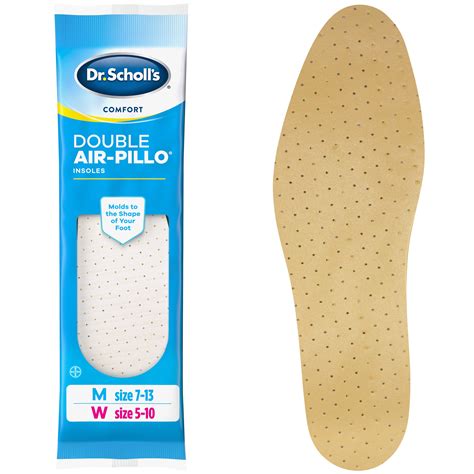 Dr Scholls Double Air Pillo Shoe Insoles Unisex Inserts With