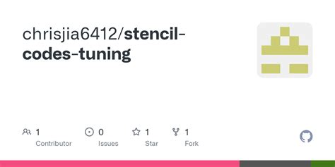 Github Chrisjia6412stencil Codes Tuning