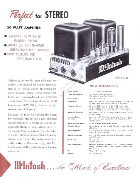 Mcintosh Mc30 Us 1
