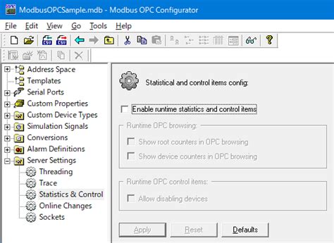 OPC Servers Modbus OPC Server Quick Start