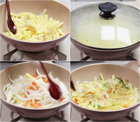 부서지지 않게 감자채볶음 맛있게 만드는법 감자볶음 황금레시피