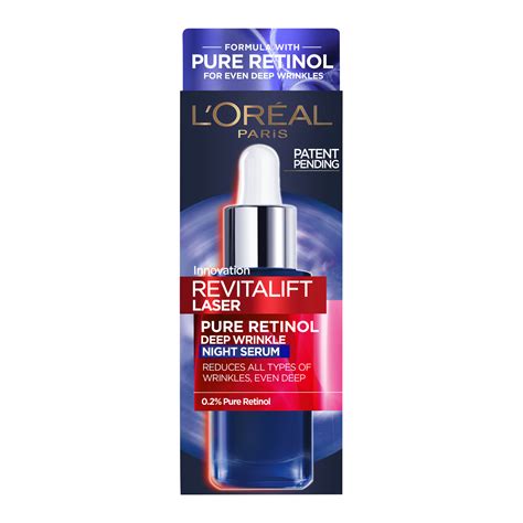 Køb Loréal Paris Revitalift Laser Pure Retinol Night Serum 30 Ml Matas