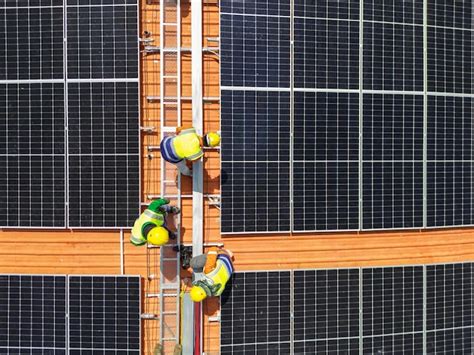 Premium Photo Top Aerial Of Engineer Men Inspects Construction Of