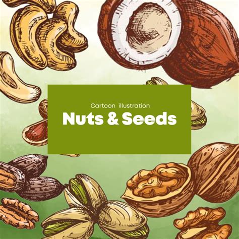 Hazelnuts Nuts Cute Characters With Human Faces Masterbundles
