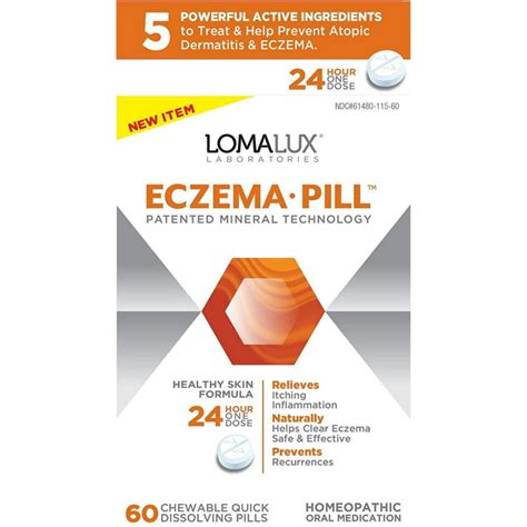Loma Lux Eczema Pill Dermatologist Developed All Natural Relieves Eczema And Itching For