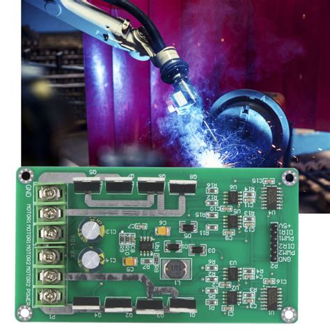 Irf3205 Mosfet Dual Motor Driver Module Board Durable Braking Obvious