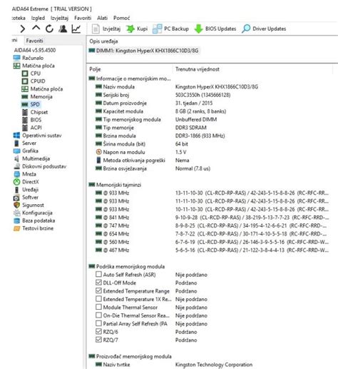 Kingston Hyperx Fury Black 8gb Ddr3 1866 Mhz Hitno