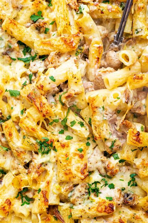 Easy Cheesy Tuna Pasta Bake Supergolden Bakes