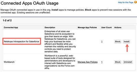 Configure Salesforce For Api Data Protection Netskope Knowledge Portal