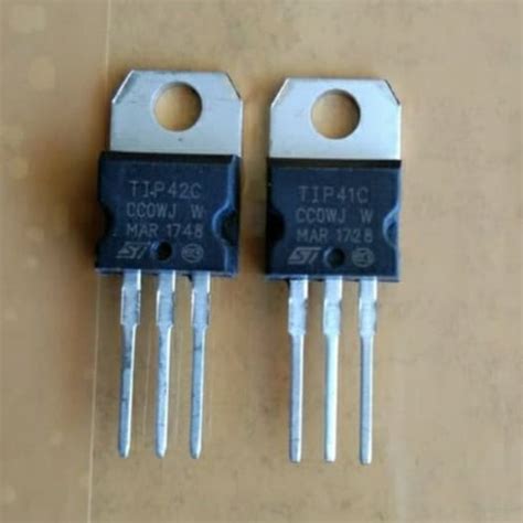 Jual Transistor Tip 41 42 C 41c 42c Tip41 Tip42 Tip41c Tip42c St I