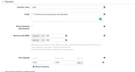 Docker Nodejs App Not Connecting To Redis In Amazon Ecs Task