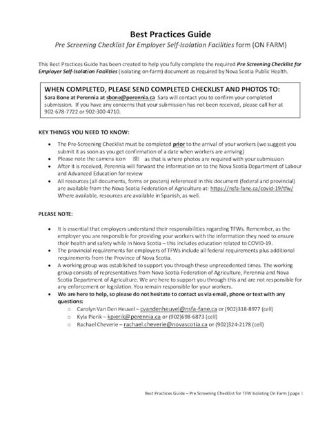 Pdf Best Practices Guide Perennia · Best Practices Guide Pre
