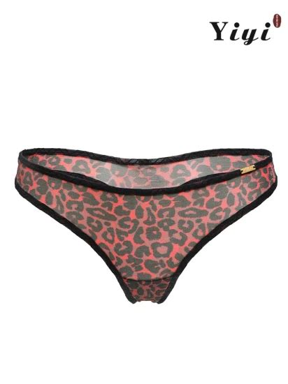 Plus Size Women Lingerie Leopard Print Translucent Fashion Hot Girls