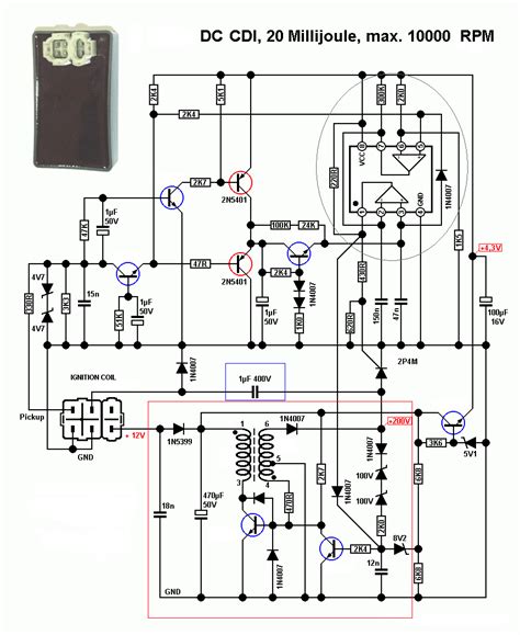 Cdi Unit Circuit Diagram Pinout Diagram 6 Pin Dc Cdi Box Wir