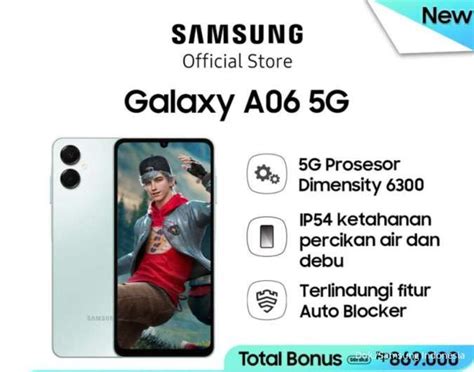 Samsung Galaxy A06 5g Harga Resmi Di Indonesia Dan Spesifikasinya