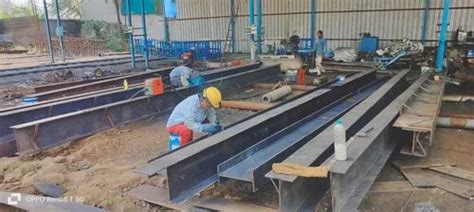 Mild Steel Industrial Structure Fabrication Work In Umargam