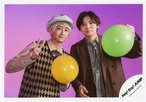 駿河屋 Heysayjump八乙女光・薮宏太横型・上半身シングル「ネガティブファイター」mv＆ジャケ写オフショット公式生写真
