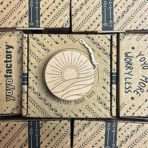 Boho Wooden Yoyo Yoyofactory