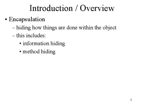 object oriented languages objectives introductionoverview class