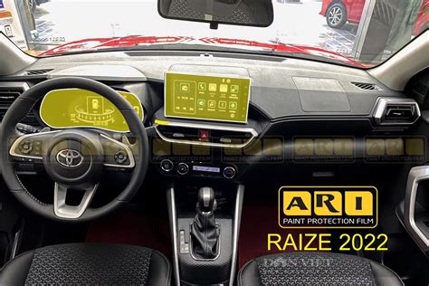 Dán Ppf Nội Thất Toyota Raize 2022 Bảo Vệ Nội Thất Xe Hơi