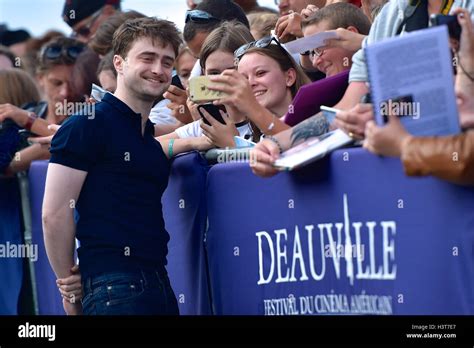 Daniel Radcliffe Unveils His Dedicated Beach Locker Room During The 42nd Deauville American Film