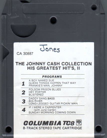 Johnny Cash The Johnny Cash Collection His Greatest Hits Vol Ii 1971