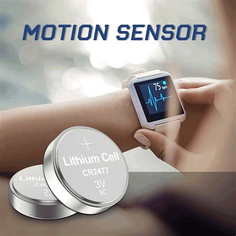 3v Cr2477 Lithium Button Cell Battery 900mah Pkcell