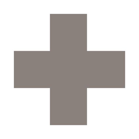 Premium Vector Cross Geometric Shape Element Symbol For Preschool