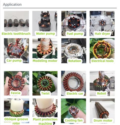 Three Phase Needle Bldc Stator Winding Machine Stator Winding