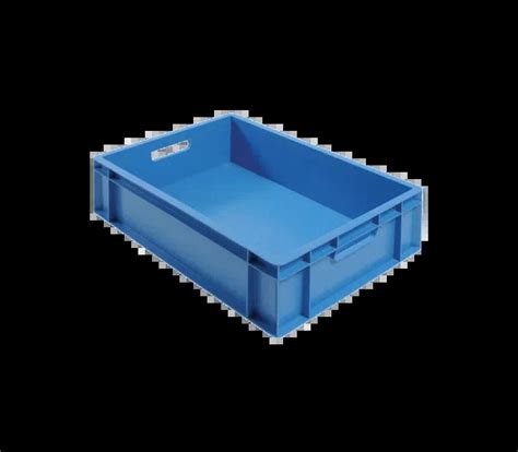 Stackable Euro Container 6418 Solid Closed Wall Box