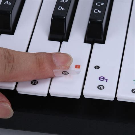 Piano Keyboard Stickers For Keys 49 61 76 88 Keybo Grandado