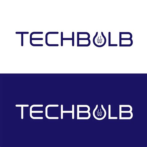 Premium Vector Tech Bulb Logo Design