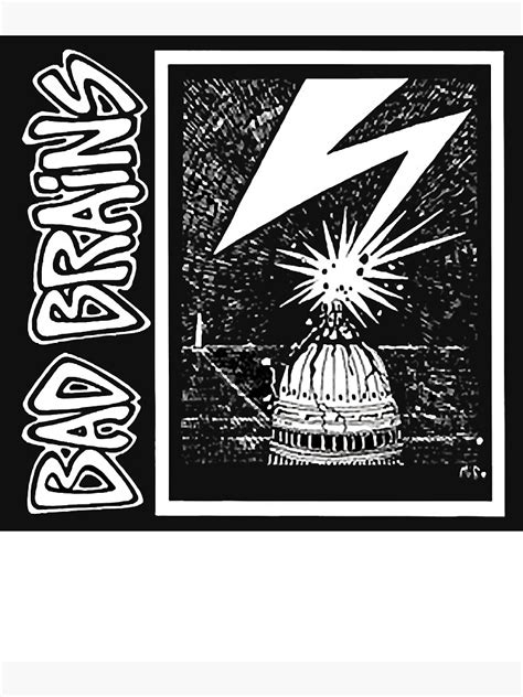 Bad Brains Band Logo Poster For Sale By Ericanull8 Redbubble