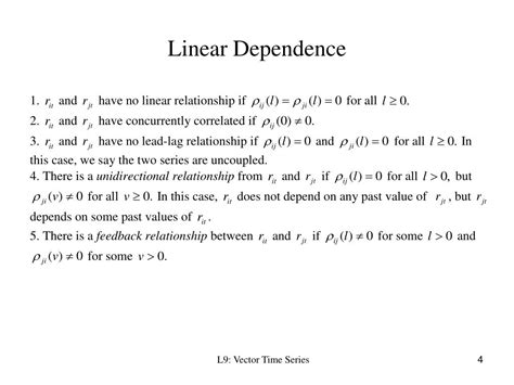 Ppt Lecture Multivariate Time Series Analysis Powerpoint