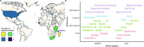 A Geographical Context And Number Of Rvf Models Grey Models Are Mapped