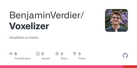 Github Benjaminverdiervoxelizer Voxelizes A Mesh